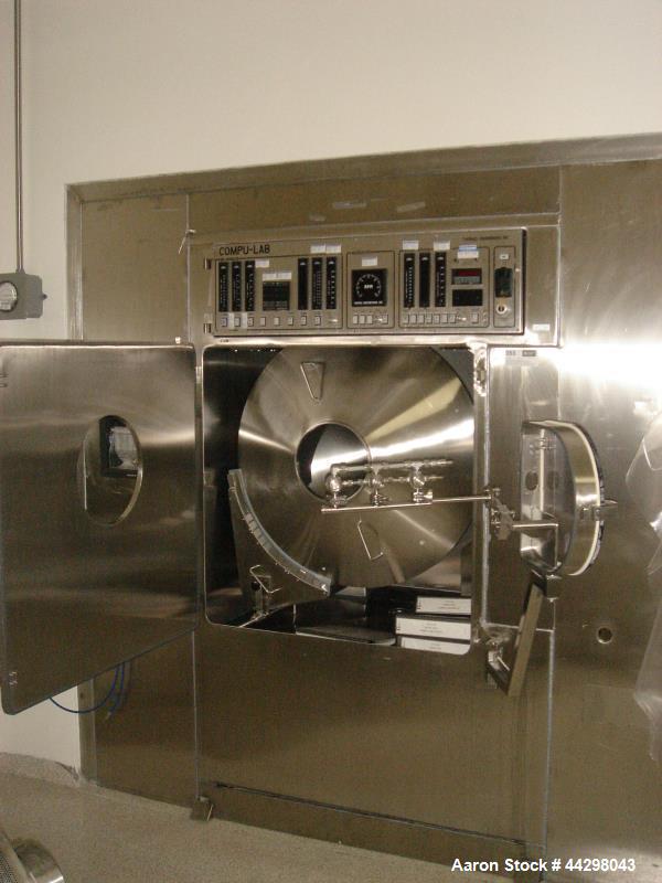 Used Thomas Engineering Compu Lab Coating Pan, Model CPL-36, stainles