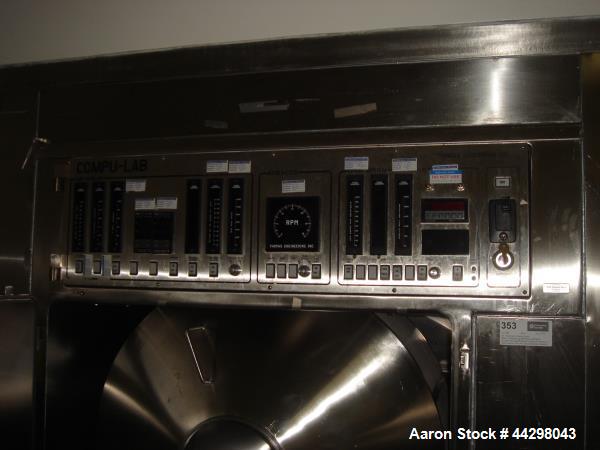 Used Thomas Engineering Compu Lab Coating Pan, Model CPL-36, stainles