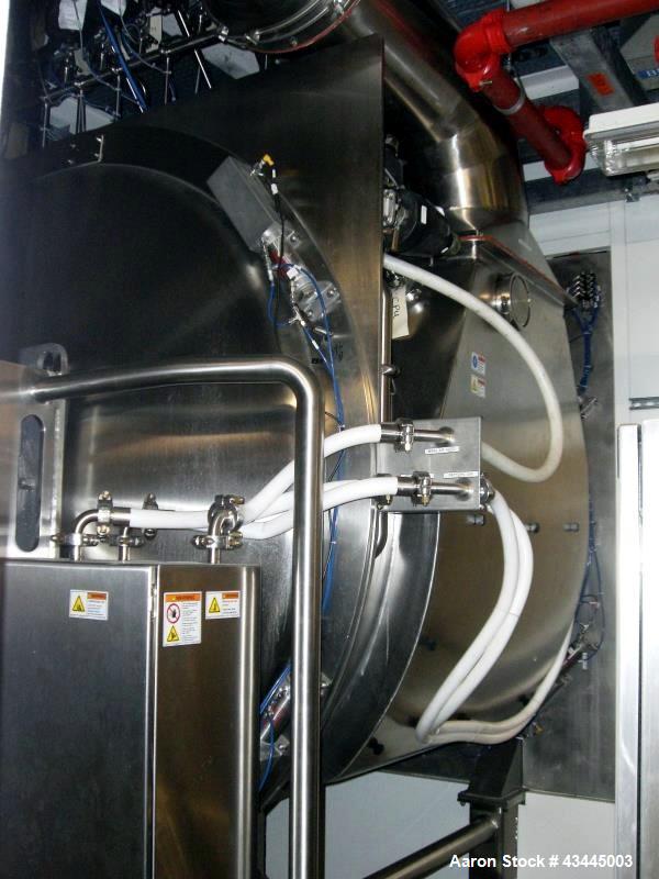 Used Thomas Engineering Coating Pan, Model Spectrum Compu-Coater. Sta