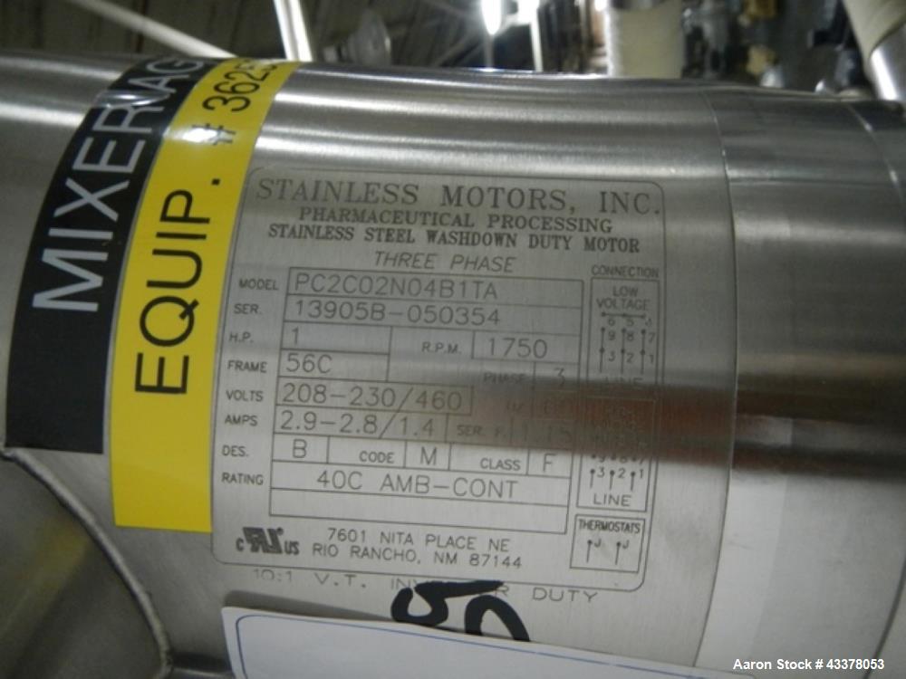 Used Thomas Engineering Coating Pan, Type Spectrum Coater. Approximat