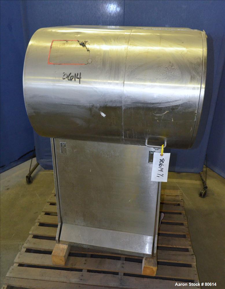 Used Vector/Freund Hi-Coater Coating Pan, Model VLDCS, 316 Stainless