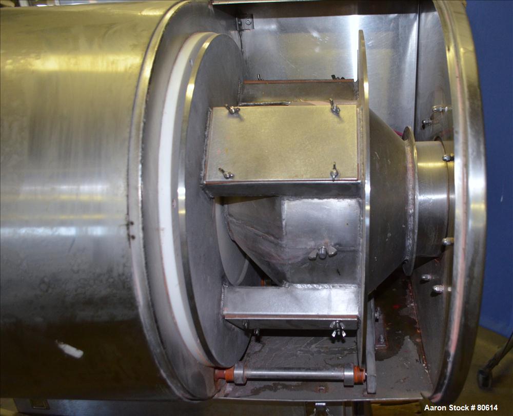 Used Vector/Freund Hi-Coater Coating Pan, Model VLDCS, 316 Stainless