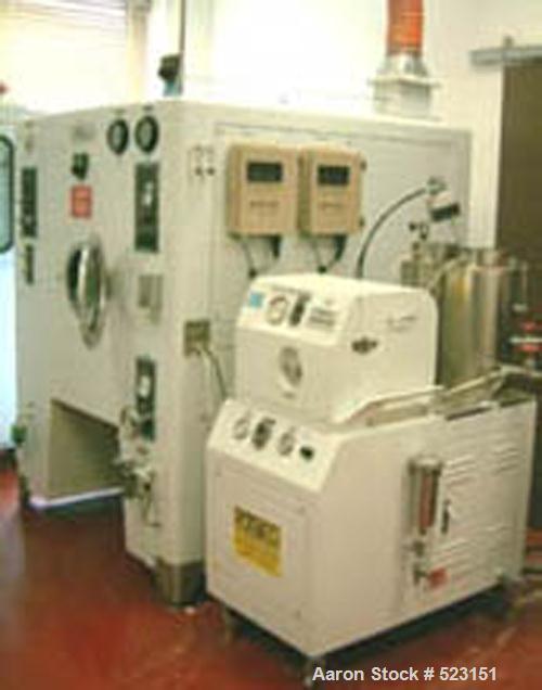 USED: Vector Hi-Coater, model HCT60. 24" diameter, self-contained air