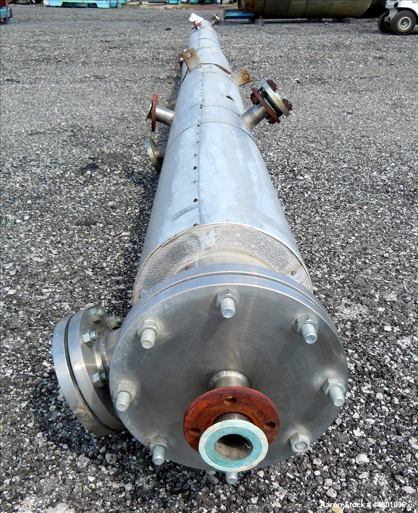 Used Par Piping and Fabrication Tray Column, 304 Stainless Steel. 8"