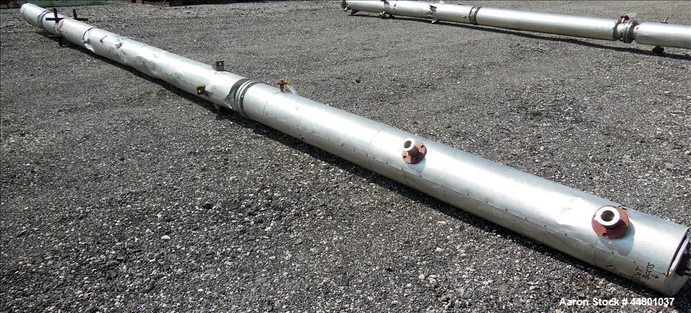 Used Par Piping and Fabrication Packed Column, 304 Stainless Steel. 8
