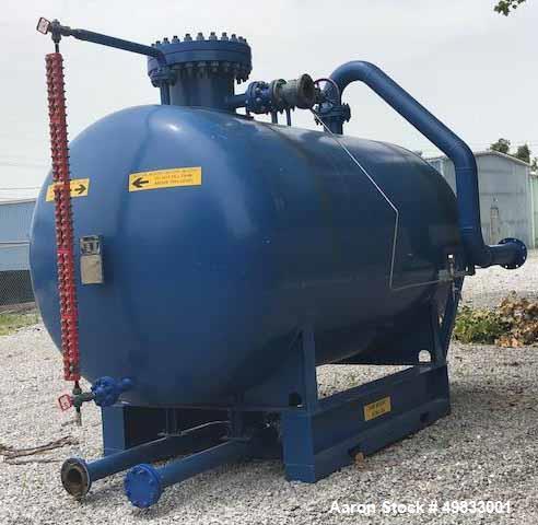 Used Advanced Precision Fabricators Degassing Column Accumulator and