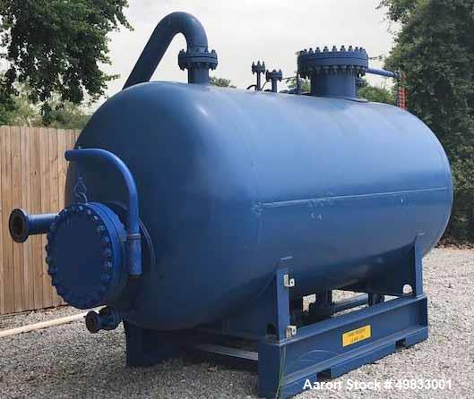 Used Advanced Precision Fabricators Degassing Column Accumulator and