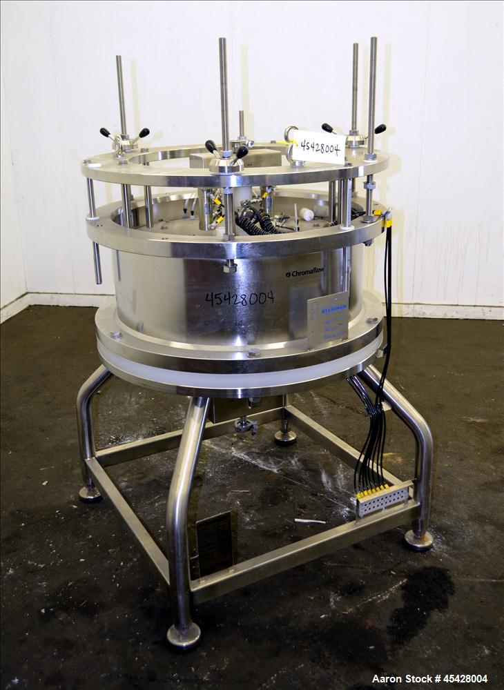 Used Amersham Biosciences Chromaflow Column, Model 800/100-300, Code#