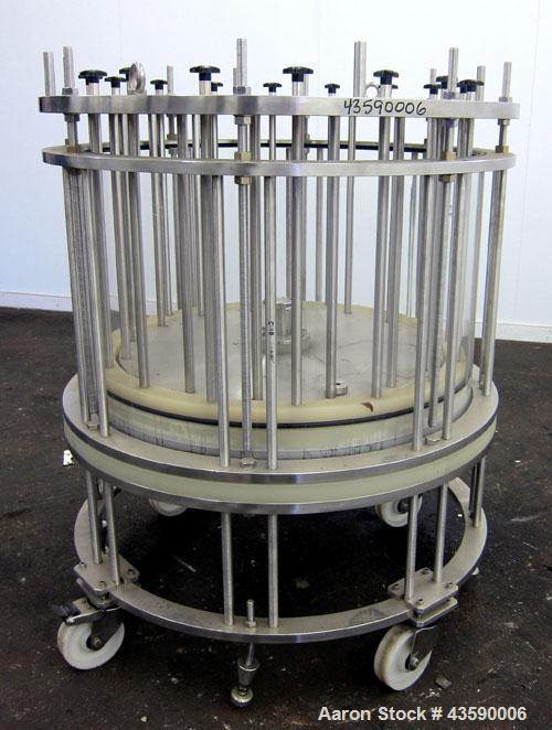 Used Amicon Biochromatography Process Column, Model P-1000X500. Appro