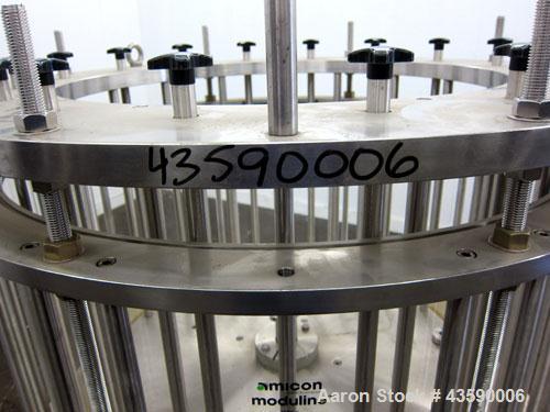 Used Amicon Biochromatography Process Column, Model P-1000X500. Appro