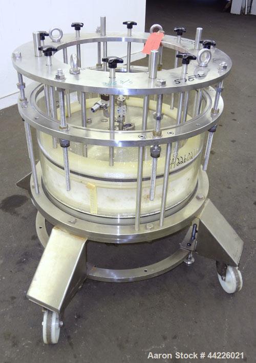 Used Amicon Biochromatography Process Column, Model P630 X 250. Appro