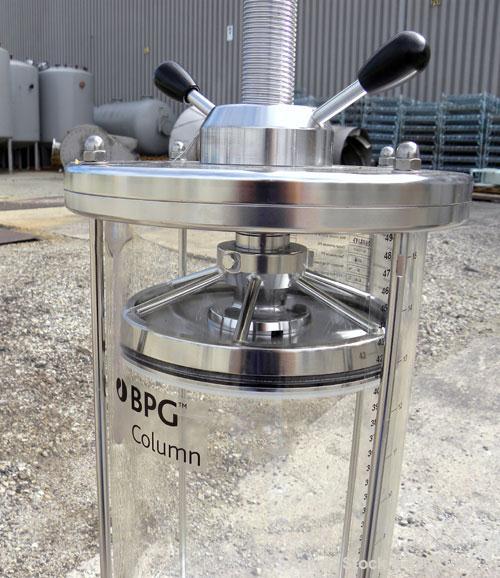 Used GE Healthcare Life Sciences Glass Chromatography Column, Model B