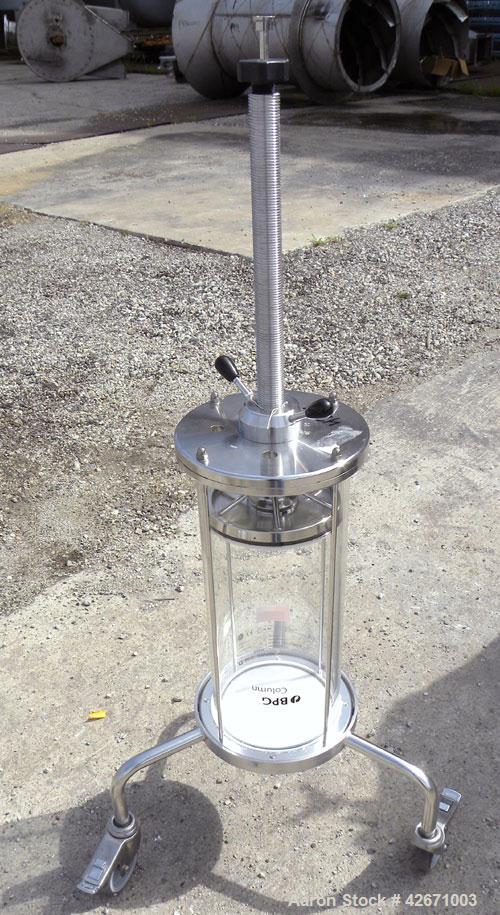 Used GE Healthcare Life Sciences Glass Chromatography Column, Model B