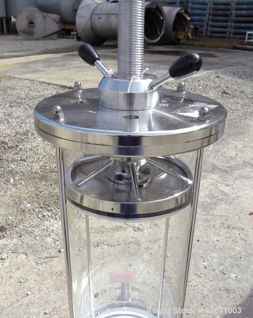 Used GE Healthcare Life Sciences Glass Chromatography Column, Model B