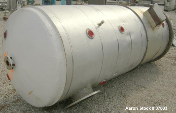 Used Overly Pre-Concentration Column, 304 stainless steel, vertical.