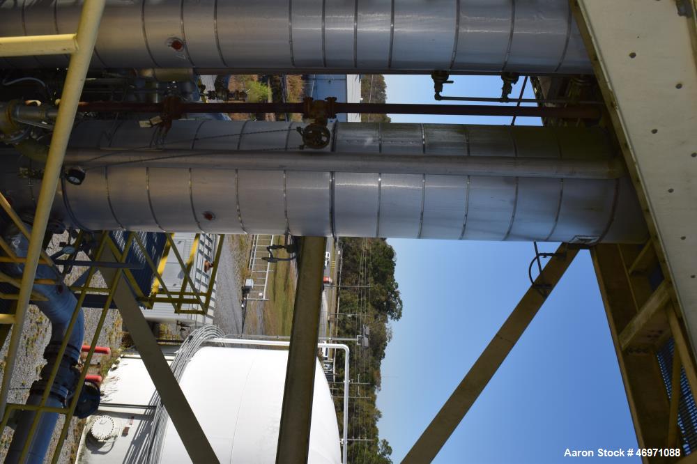 Used Troy Boiler Works Stripper Column, 304 Stainless Steel. Approxim