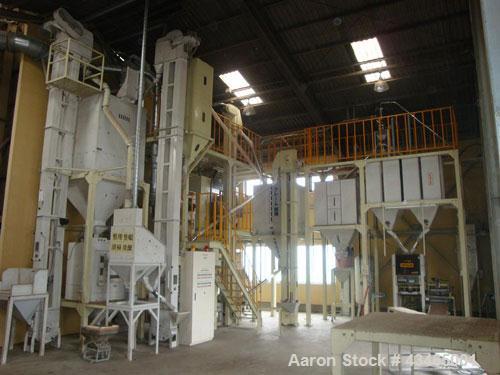 UsedComplete Rice Milling Plant. Includes the following equipment: