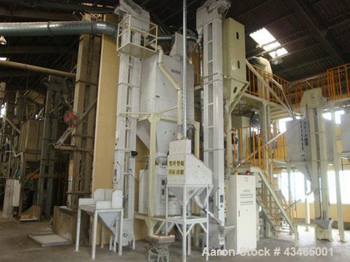 UsedComplete Rice Milling Plant. Includes the following equipment: