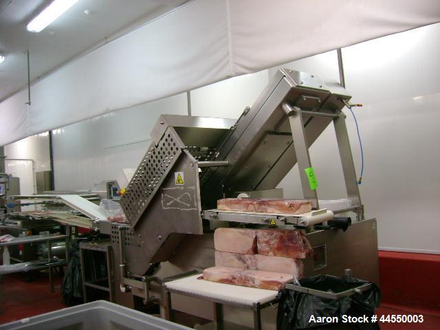 UsedComplete line for producing slices of ham and sausage. The line