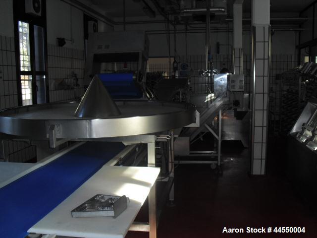 UsedCooked Ham Processing Plant comprised of (1) CGZ Alimec press, mo