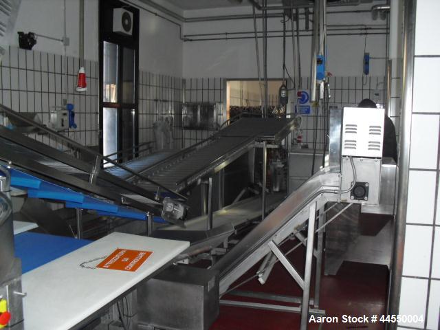 UsedCooked Ham Processing Plant comprised of (1) CGZ Alimec press, mo
