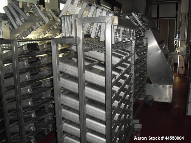 UsedCooked Ham Processing Plant comprised of (1) CGZ Alimec press, mo