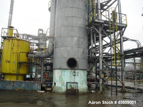 Used Vacuum Distillation and Bitumen Production Line. Processing capa