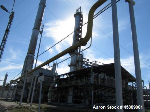 Used Vacuum Distillation and Bitumen Production Line. Processing capa