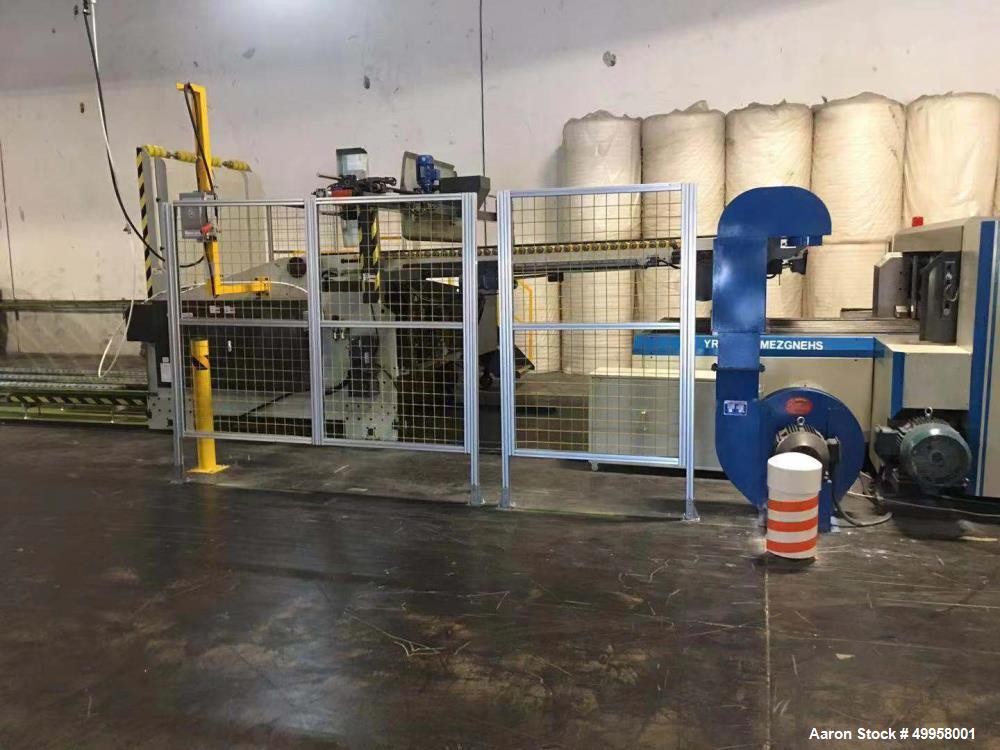 Used Cardboard Converting Line. Consisting of Mallet Cardboard Feeder