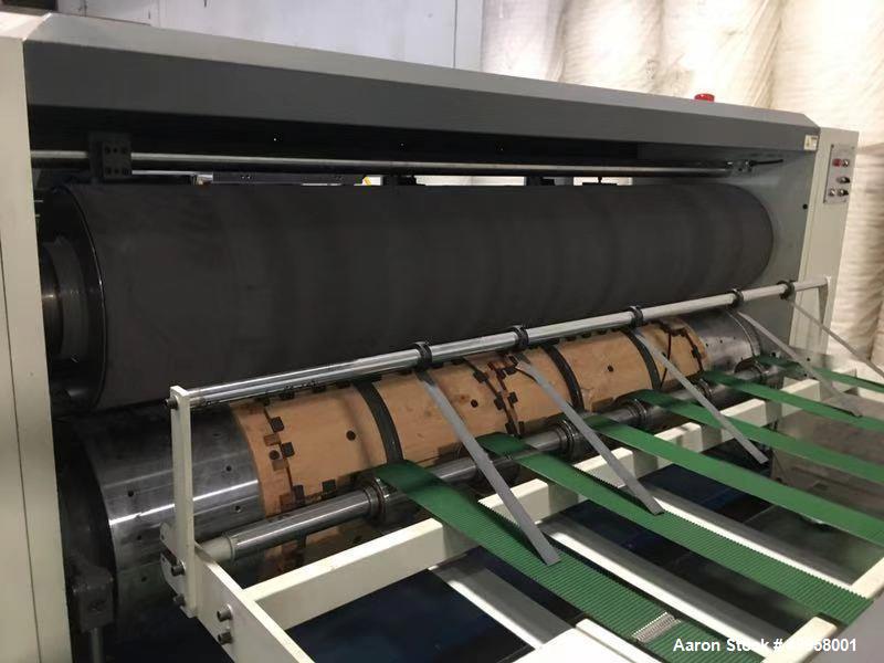 Used Cardboard Converting Line. Consisting of Mallet Cardboard Feeder