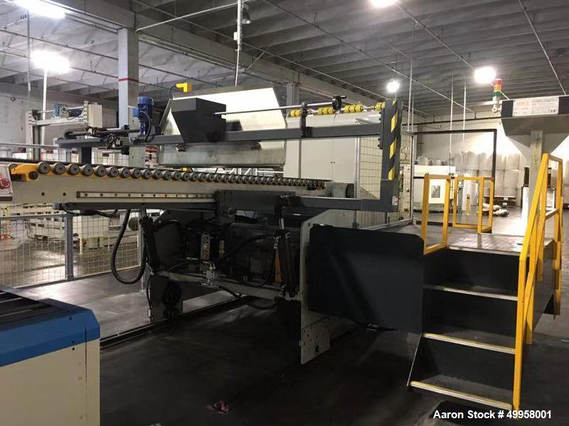 Used Cardboard Converting Line. Consisting of Mallet Cardboard Feeder