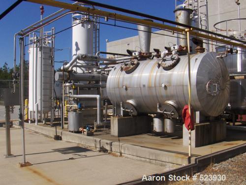 USED: Solvent recovery system, rated at 4000 acfm. The system consist