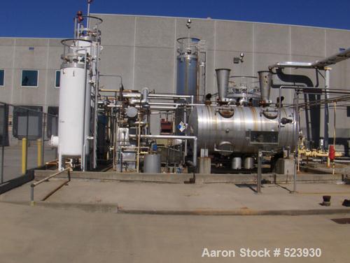 USED: Solvent recovery system, rated at 4000 acfm. The system consist