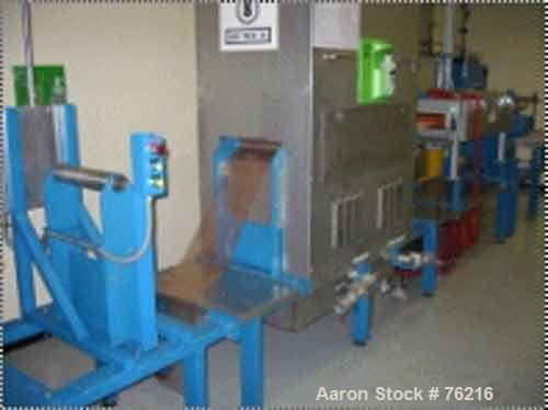 USED: Aluminum grid pre-treatment line was designed to chemically and