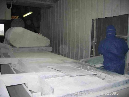 USED: Comac extrusion line. (1) RM mixing, ribbon blender installed a