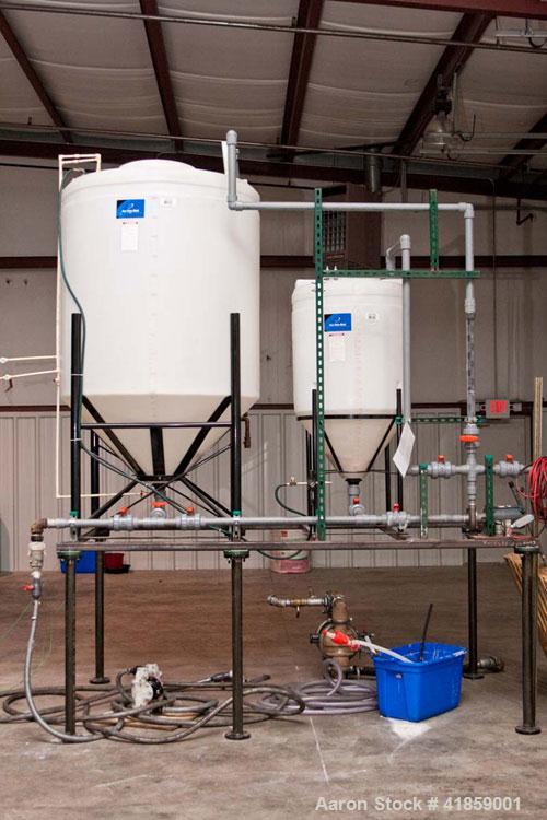 UsedBiodiesel Plant, 6,000 gallons per week capacity, includes the fo