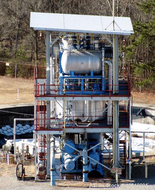 Used Ice plant (thermal energy storage unit). Consists of refrigerati