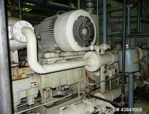 UsedIngersoll Rand Air Compressor, 125 hp, model 12&5X7 PHE-Lube.Two