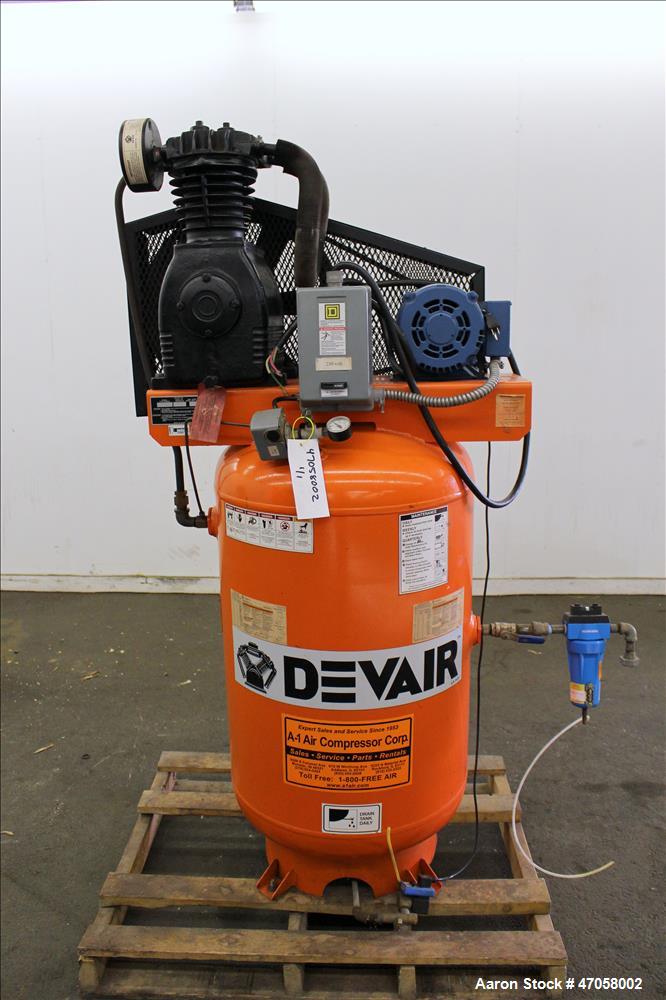 UsedDeVair, Model TAPV-5052, approximately 5 HP. Serial N. 4287701