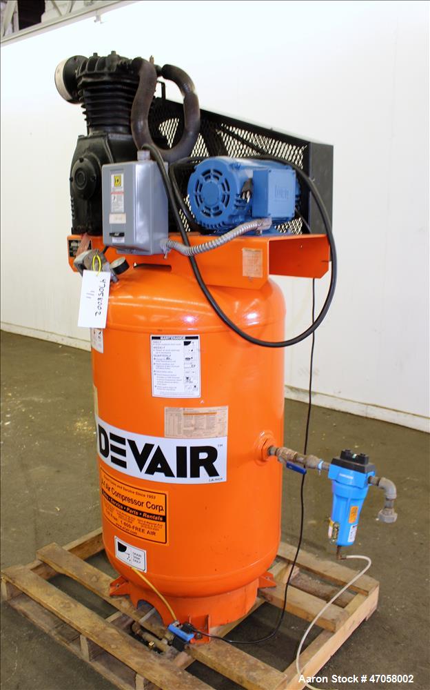 UsedDeVair, Model TAPV-5052, approximately 5 HP. Serial N. 4287701