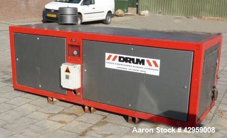 Used Drum Rotary Claw Compressors. Type: Electropack EP 9103, for 100