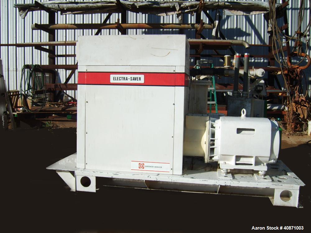 Used1994 Gardner Denver Electra-Save Air Compressor, 200 hp, model EA