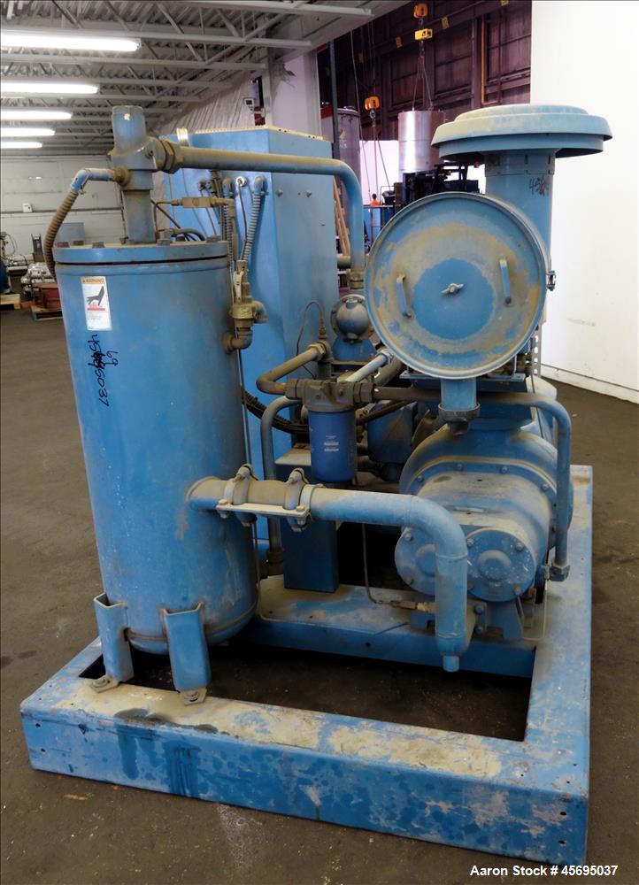 Used Quincy QSync Water Cooled Rotary Screw Compressor, Model QSYNC75