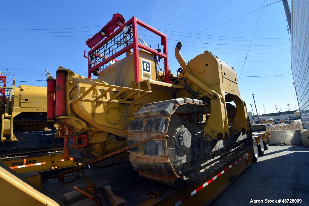 Used Caterpillar 583H, Pipelayer, Serial# 61A801. Dual track with rub