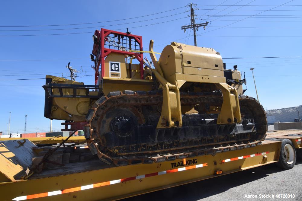 Used Caterpillar 583H, Pipelayer, Serial# 61A765. Dual track with rub