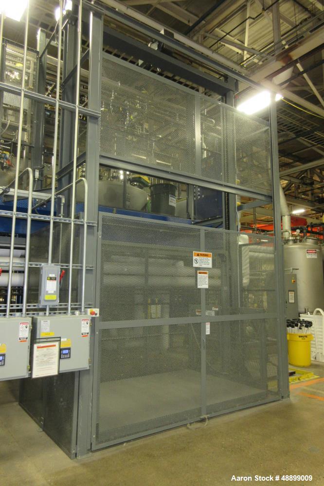 UsedWilDeck Vertical Reciprocating Conveyor, Elevator. 6,000 lbs Cap