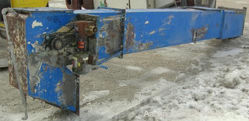 USED: Buck El Company bucket elevator, model G4, carbon steel. Approx