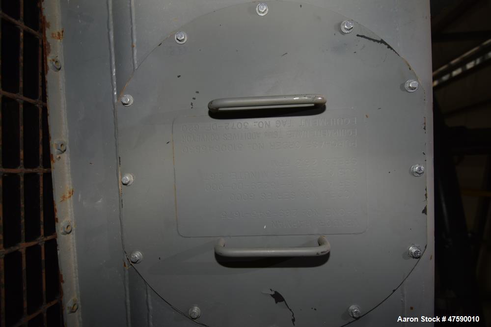 Unused- Hapman 6" Diameter Closed Tube Drag Conveyor, Carbon Steel. A