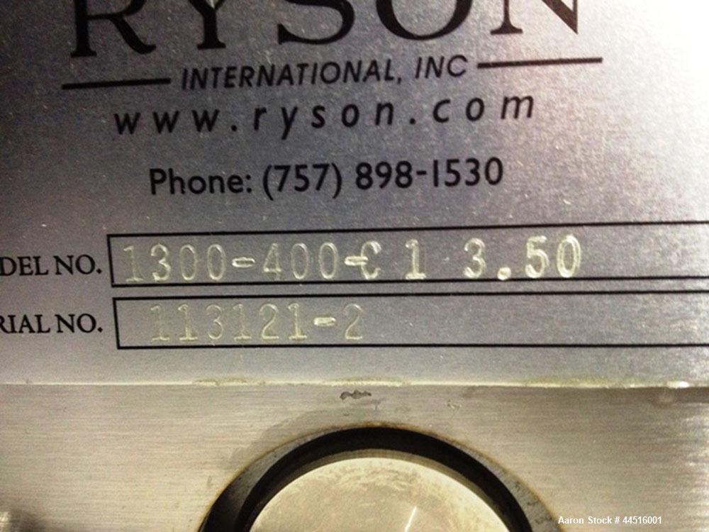 Unused-Ryson Spiral Conveyor with 16" product clearance. Never insta