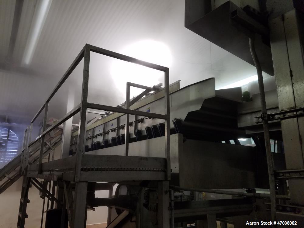 Used Key Iso-Flow Dewatering Vibratory Conveyor, Model S109638. Pan i